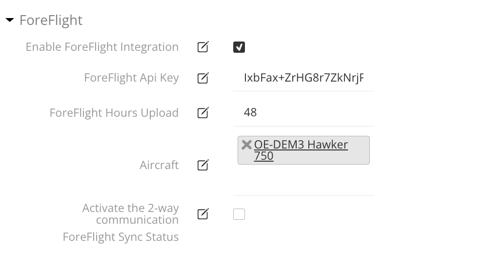 Onboarding Foreflight