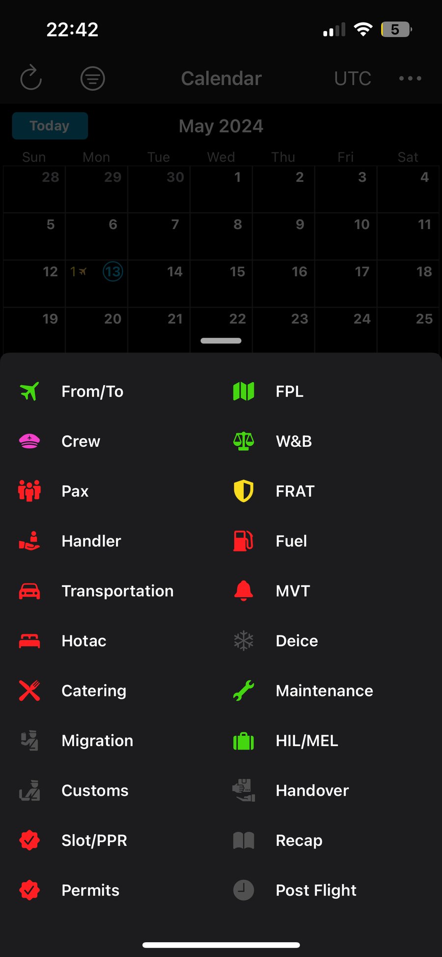 FRAT (Flight Risk Assessment Tool)