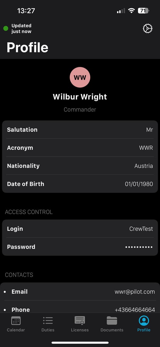 Crew App - Introduction